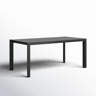 Wade Logan® Amelle Aluminum Dining Table & Reviews | Wayfair